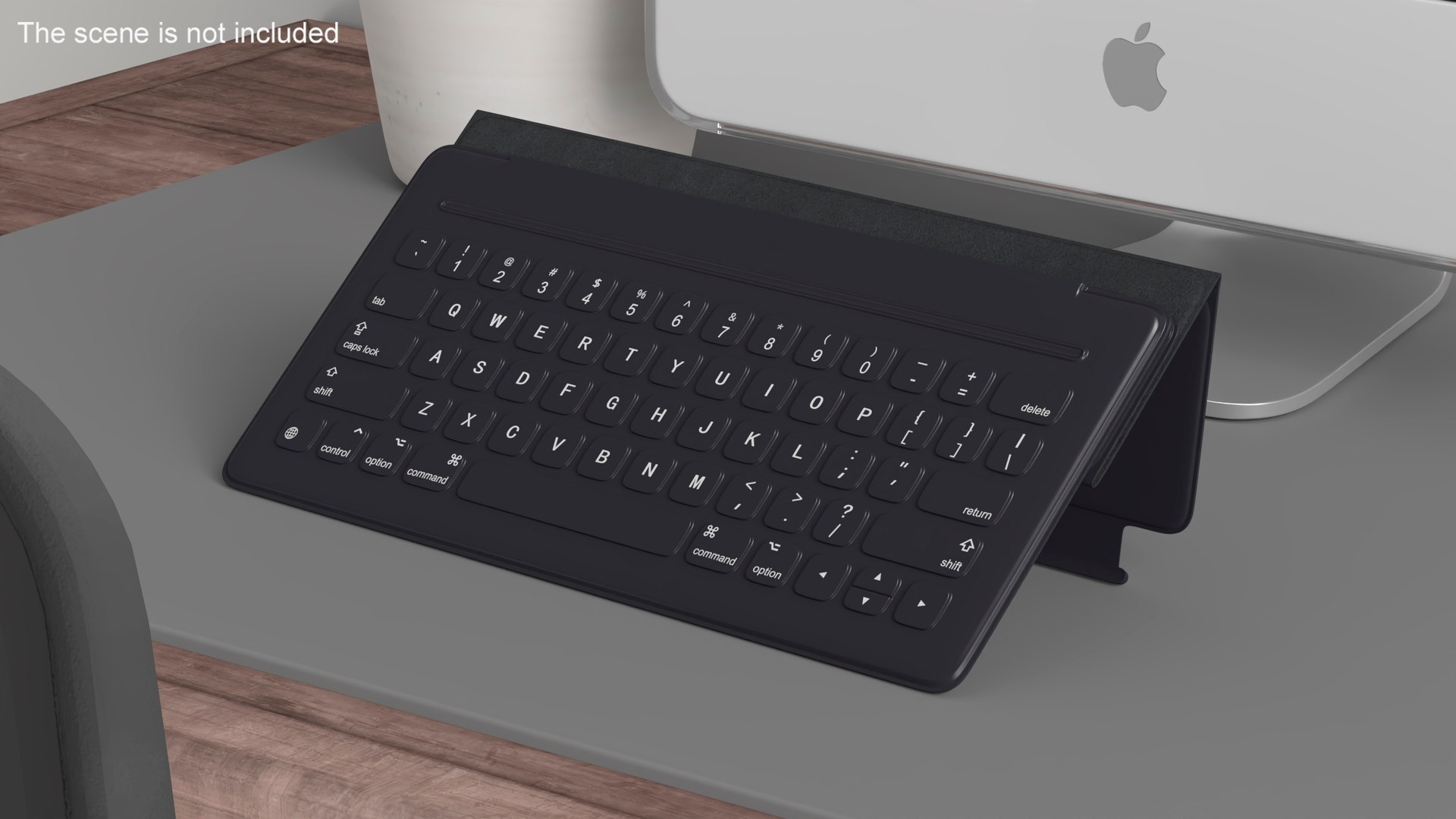 Wireless Tablet Keyboard Apple Rigged 3D Model - TurboSquid 2221992