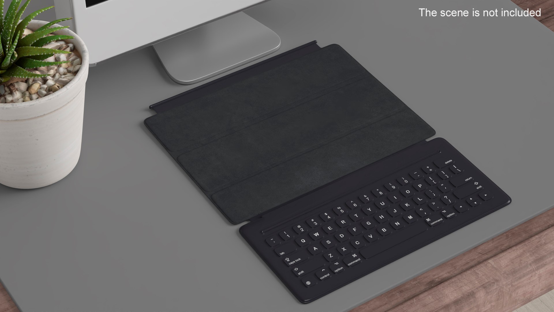 Wireless Tablet Keyboard Apple Rigged 3D Model - TurboSquid 2221992