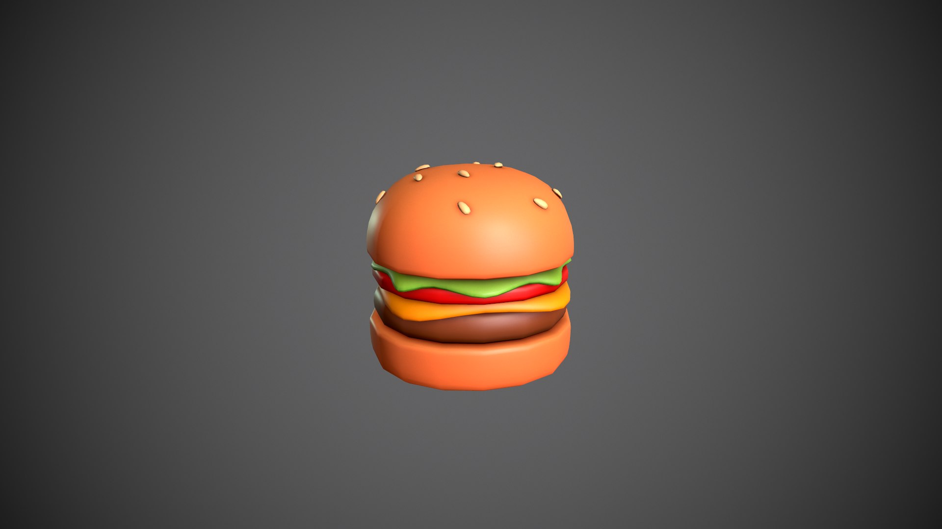 Foods Cartoon 3D Model - TurboSquid 1967032