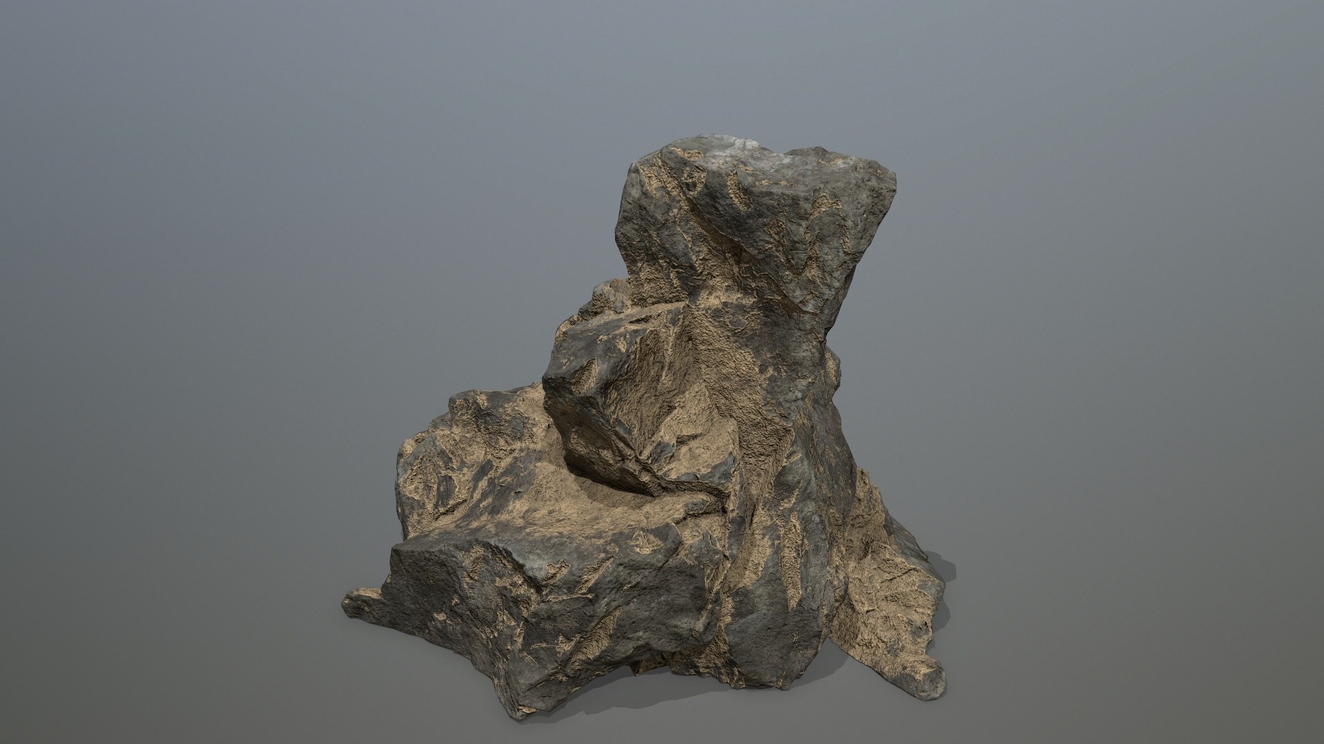 3D Model Desert Cliff Rocks - TurboSquid 2273510