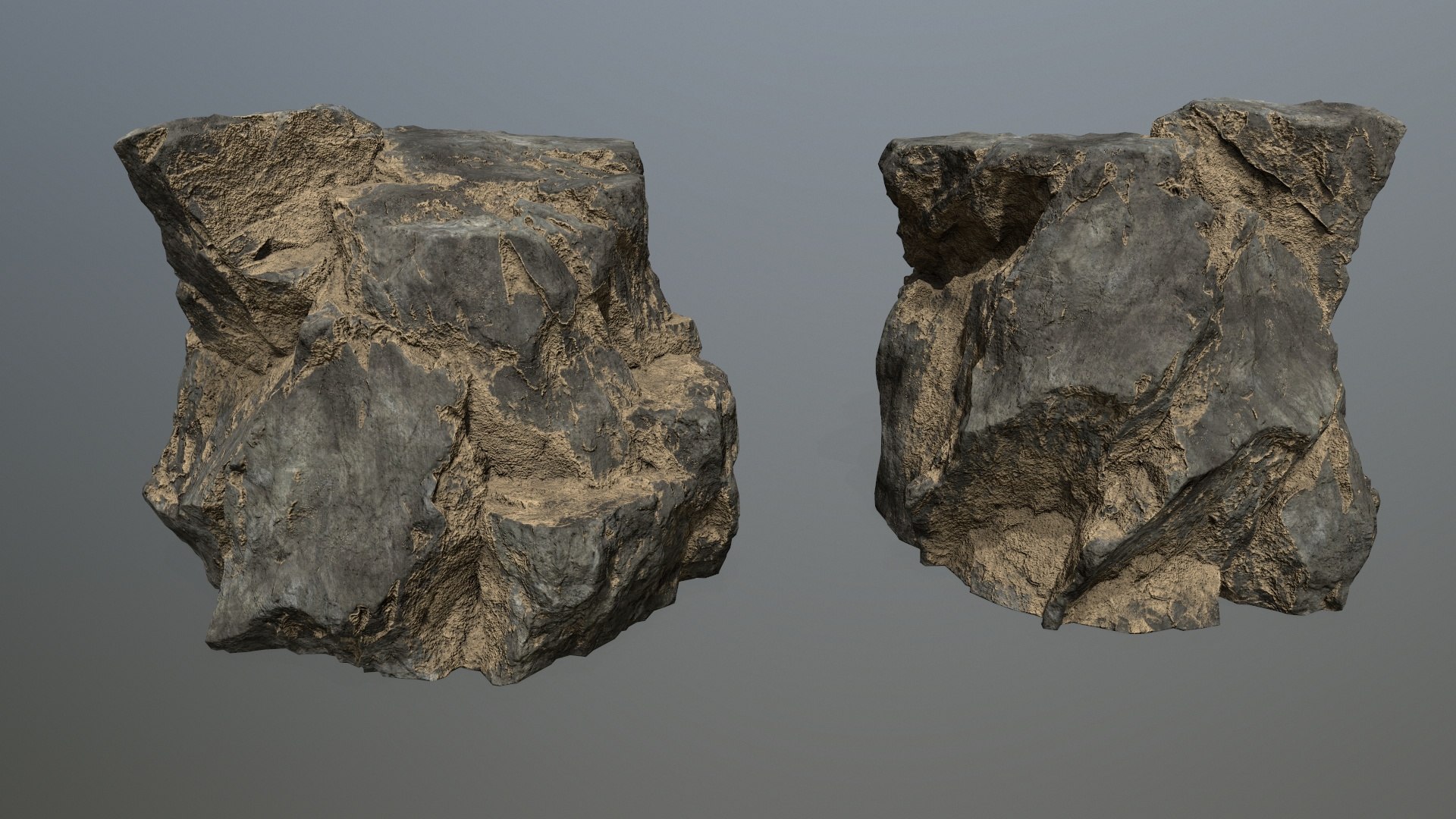 3D Model Desert Cliff Rocks - TurboSquid 2273510