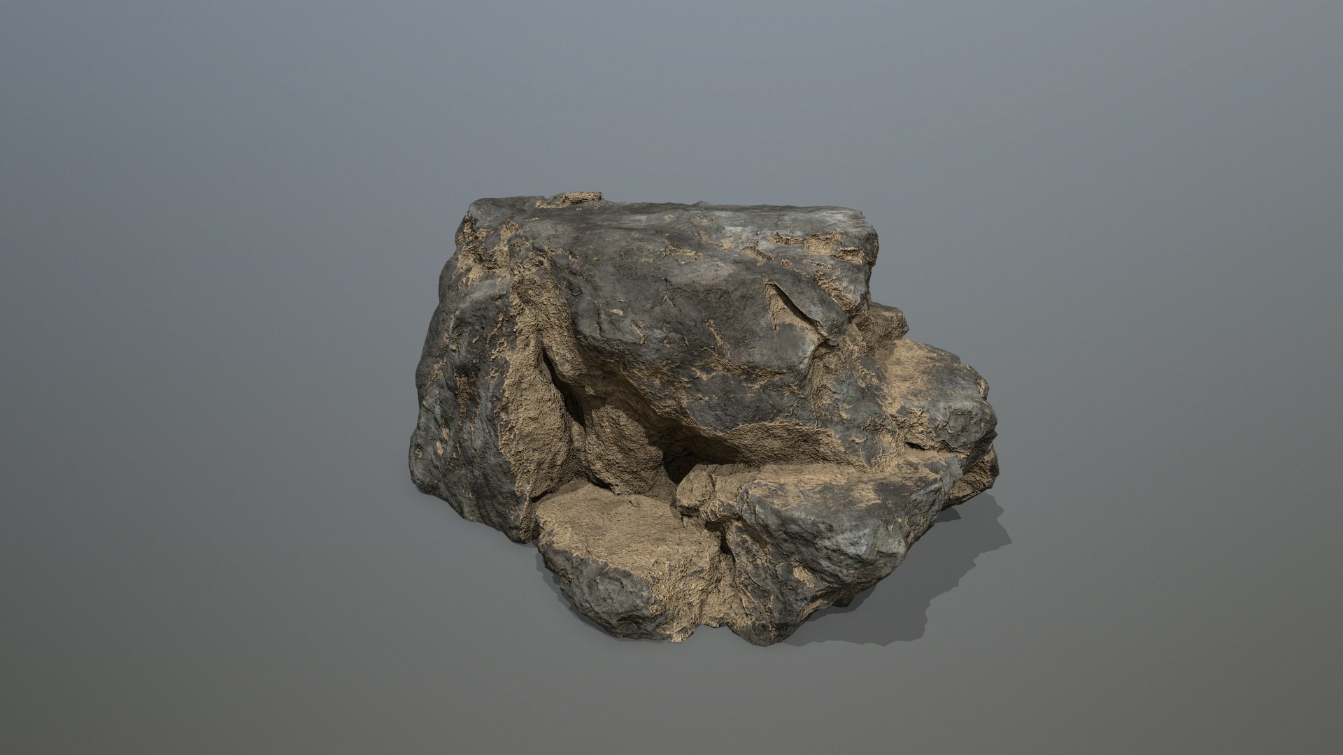 3D Model Desert Cliff Rocks - TurboSquid 2273510