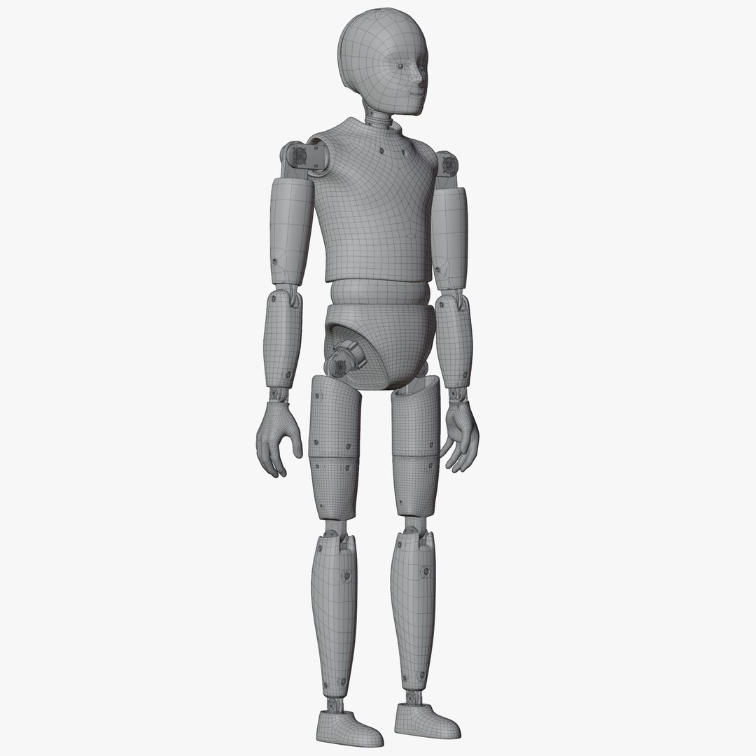 3D Crash Test Child Dummy - TurboSquid 2162207