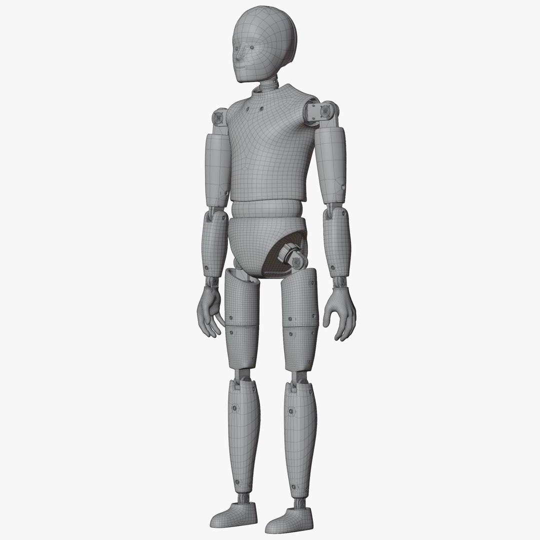 3D Crash Test Child Dummy - TurboSquid 2162207