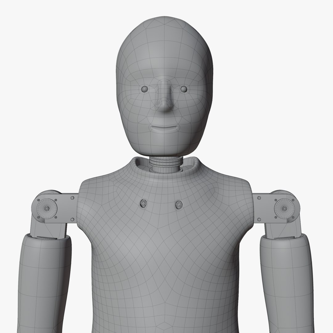 3D Crash Test Child Dummy - TurboSquid 2162207