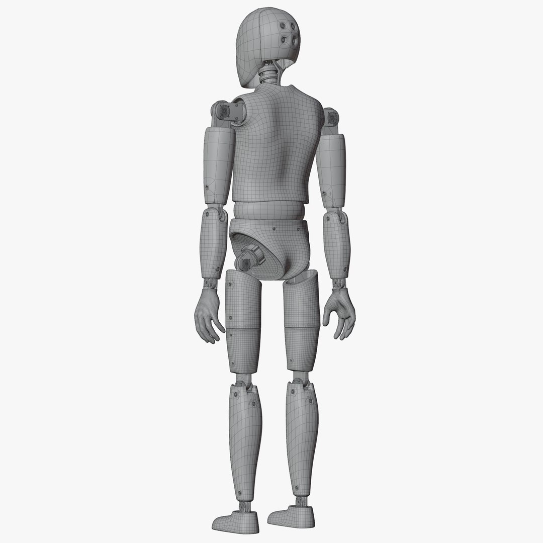 3D Crash Test Child Dummy - TurboSquid 2162207