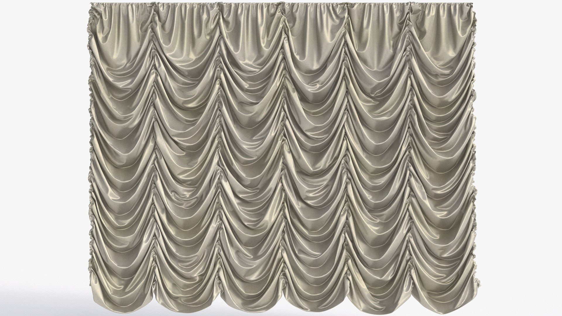 Austrian Curtain 3D - TurboSquid 1828440