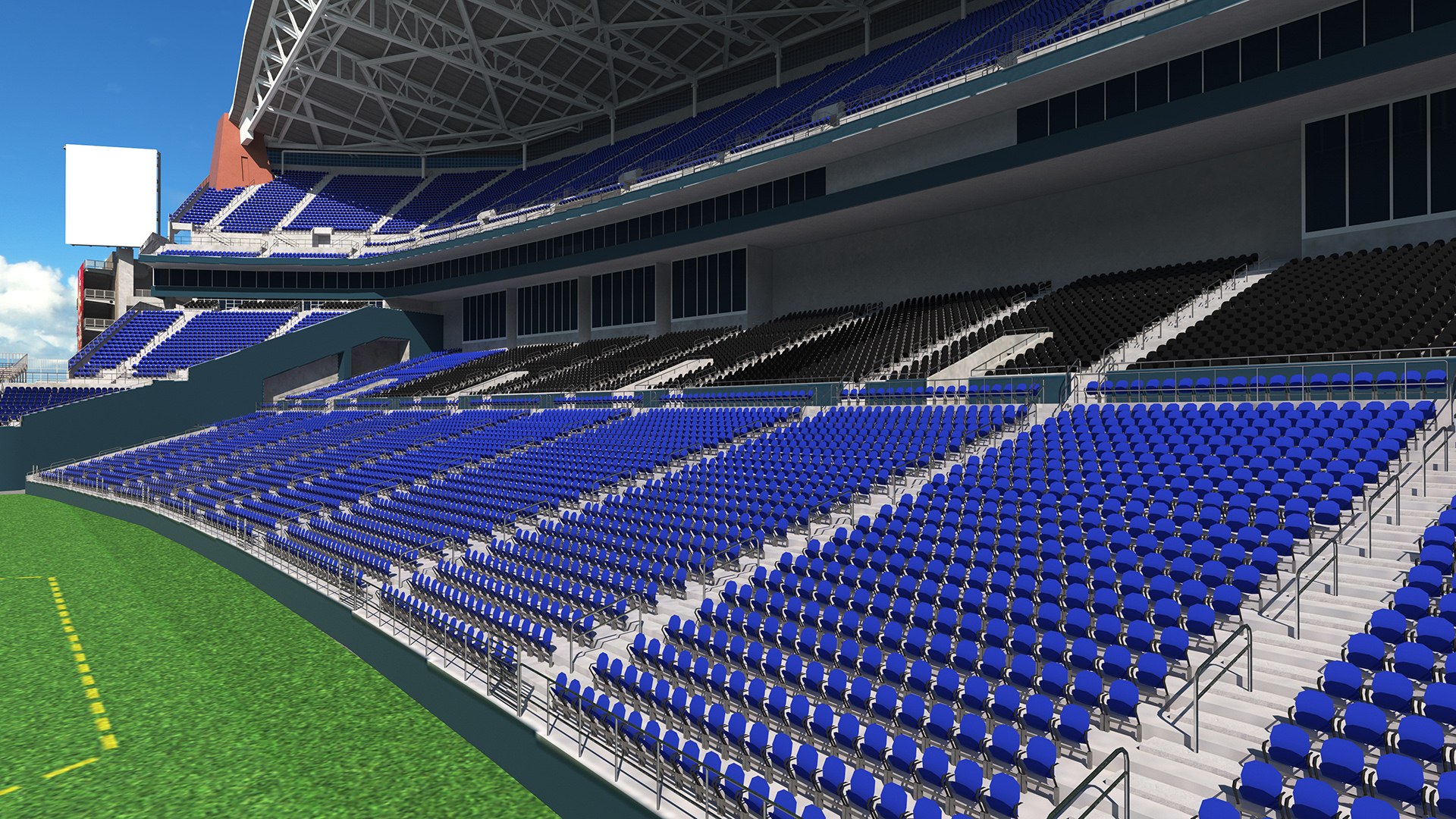 3D Multi Purpose Stadium model - TurboSquid 1775644