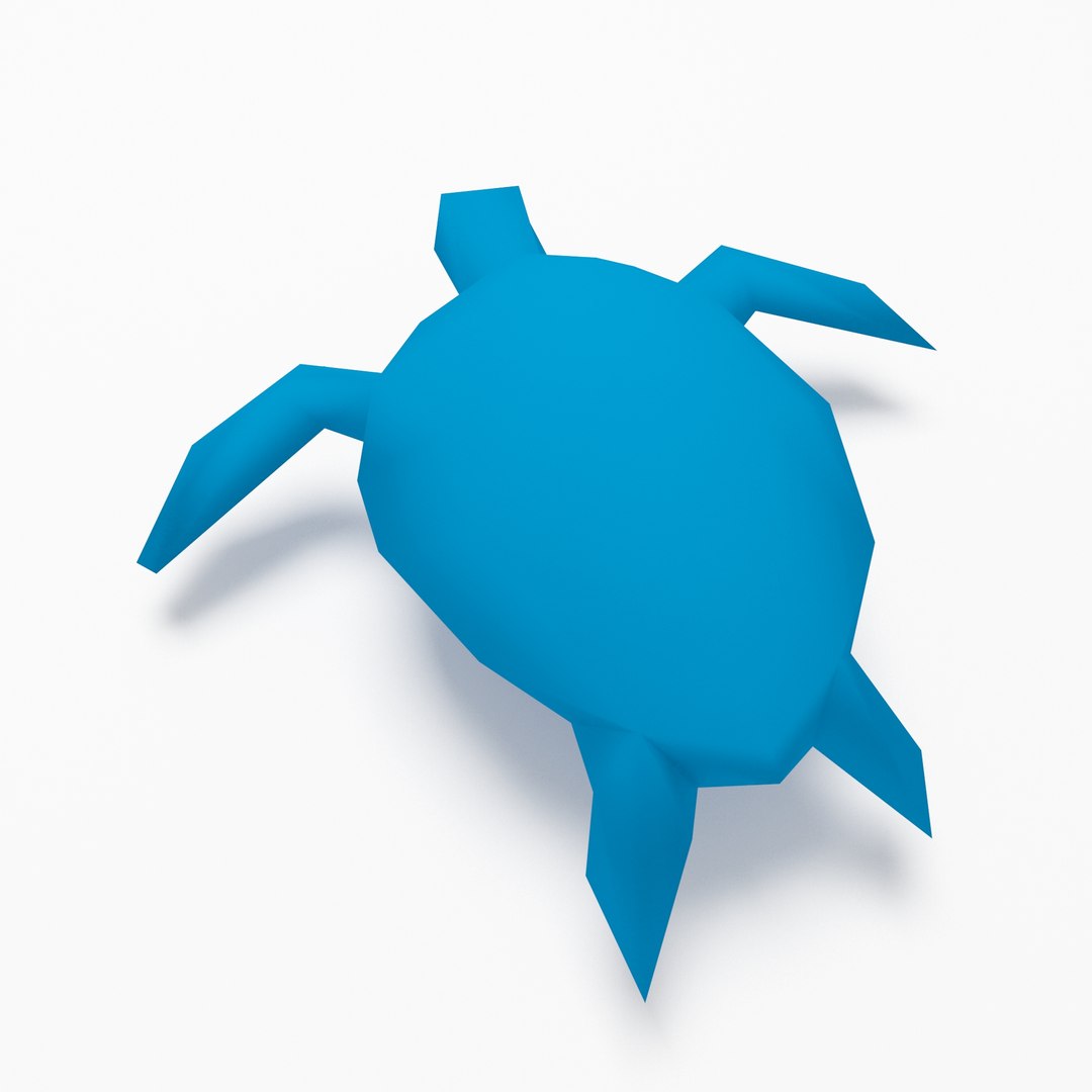 3D model Turtle low poly - TurboSquid 1946706