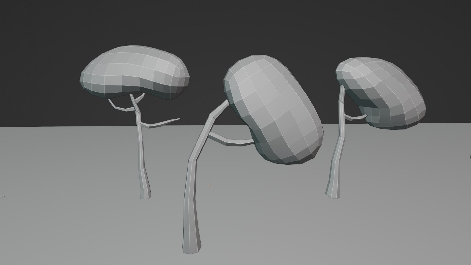 3D Model Tree Pack Blender Nodes And Texture Bake Low-poly 3D Model ...