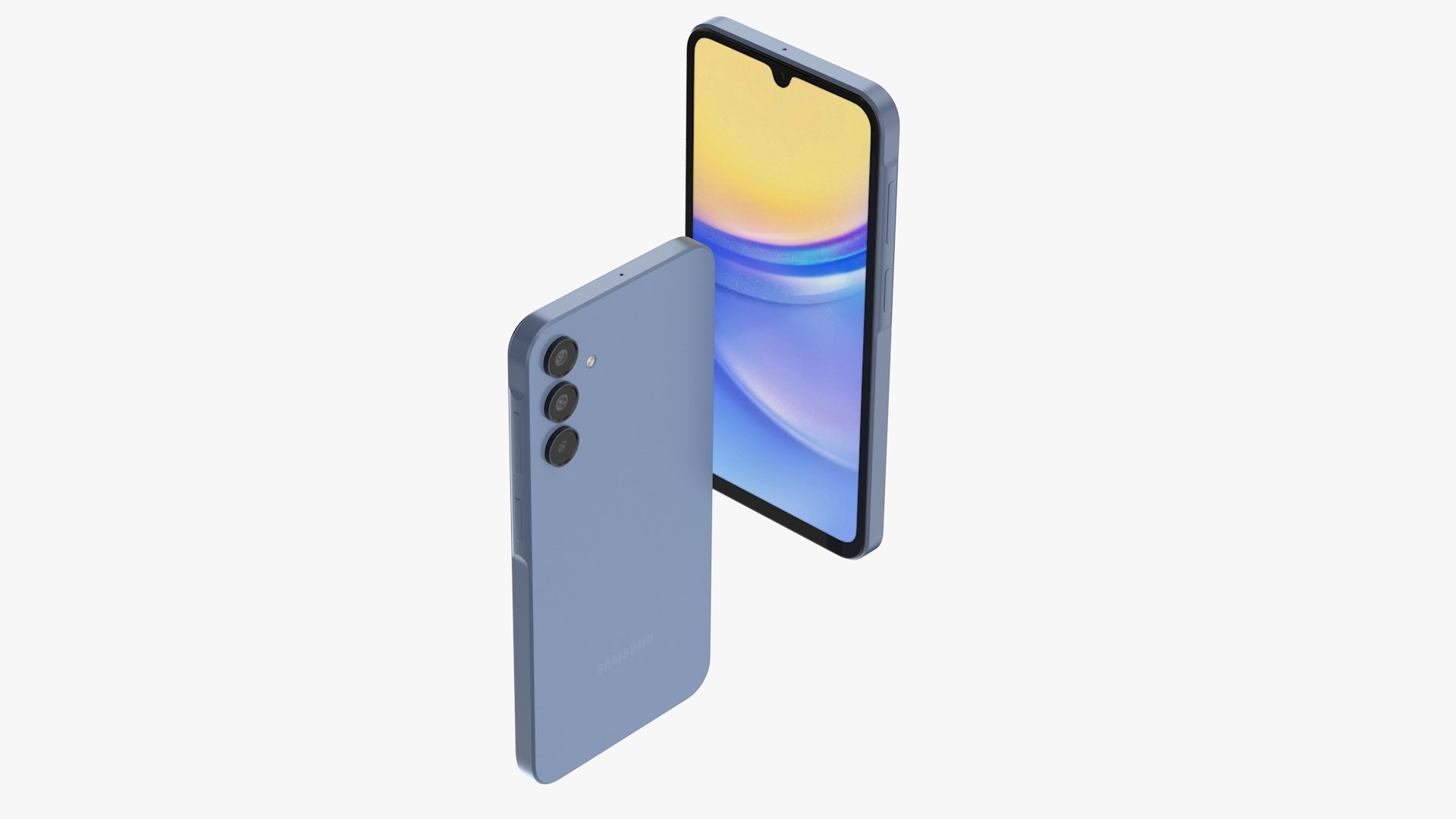 Samsung Galaxy A15 5G Blue 3D Model - TurboSquid 2167016