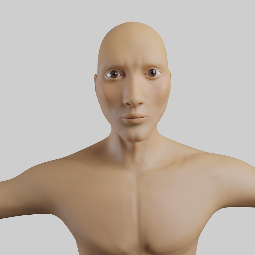 Realistic Low Poly Male Model 3D - TurboSquid 2325481