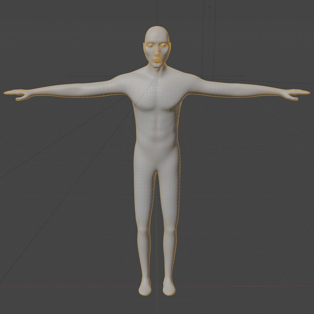 Realistic Low Poly Male Model 3D - TurboSquid 2325481