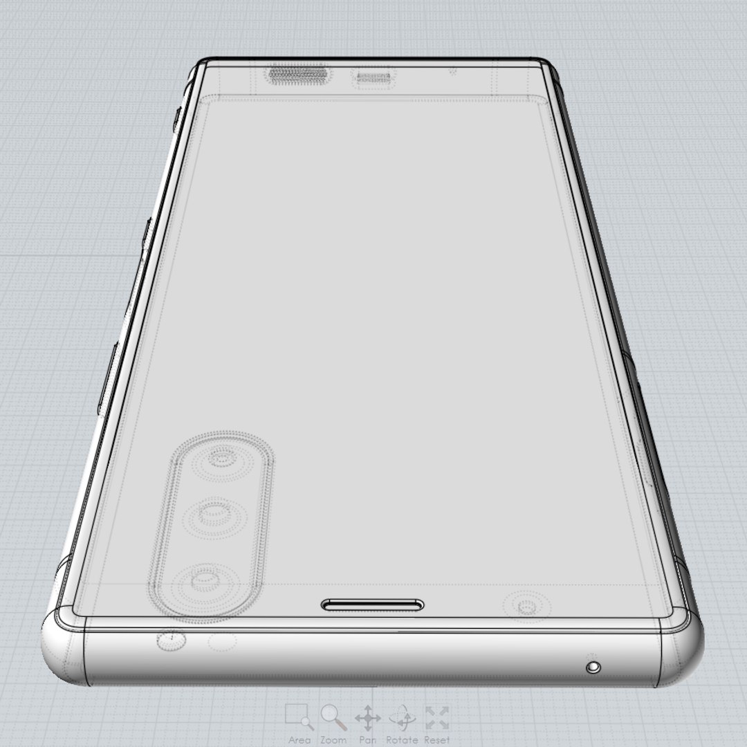 Sony Xperia 5 Red 3D Model - TurboSquid 1446193