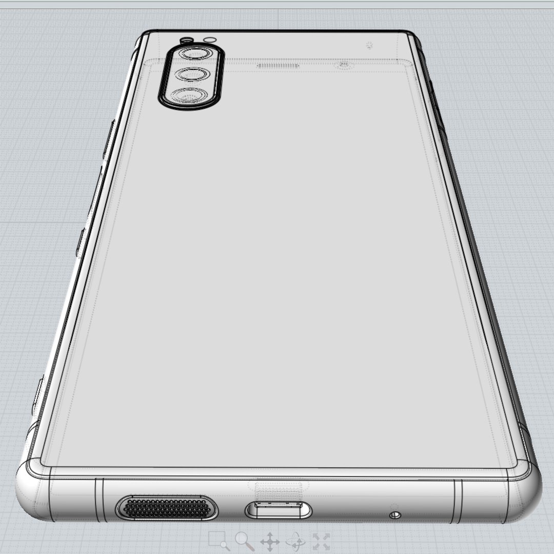 Sony Xperia 5 Red 3D Model - TurboSquid 1446193