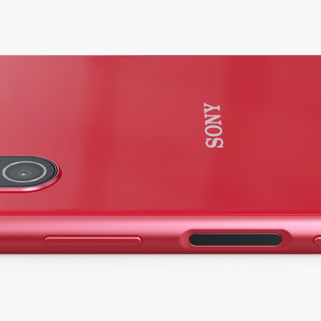 Sony Xperia 5 Red 3D Model - TurboSquid 1446193