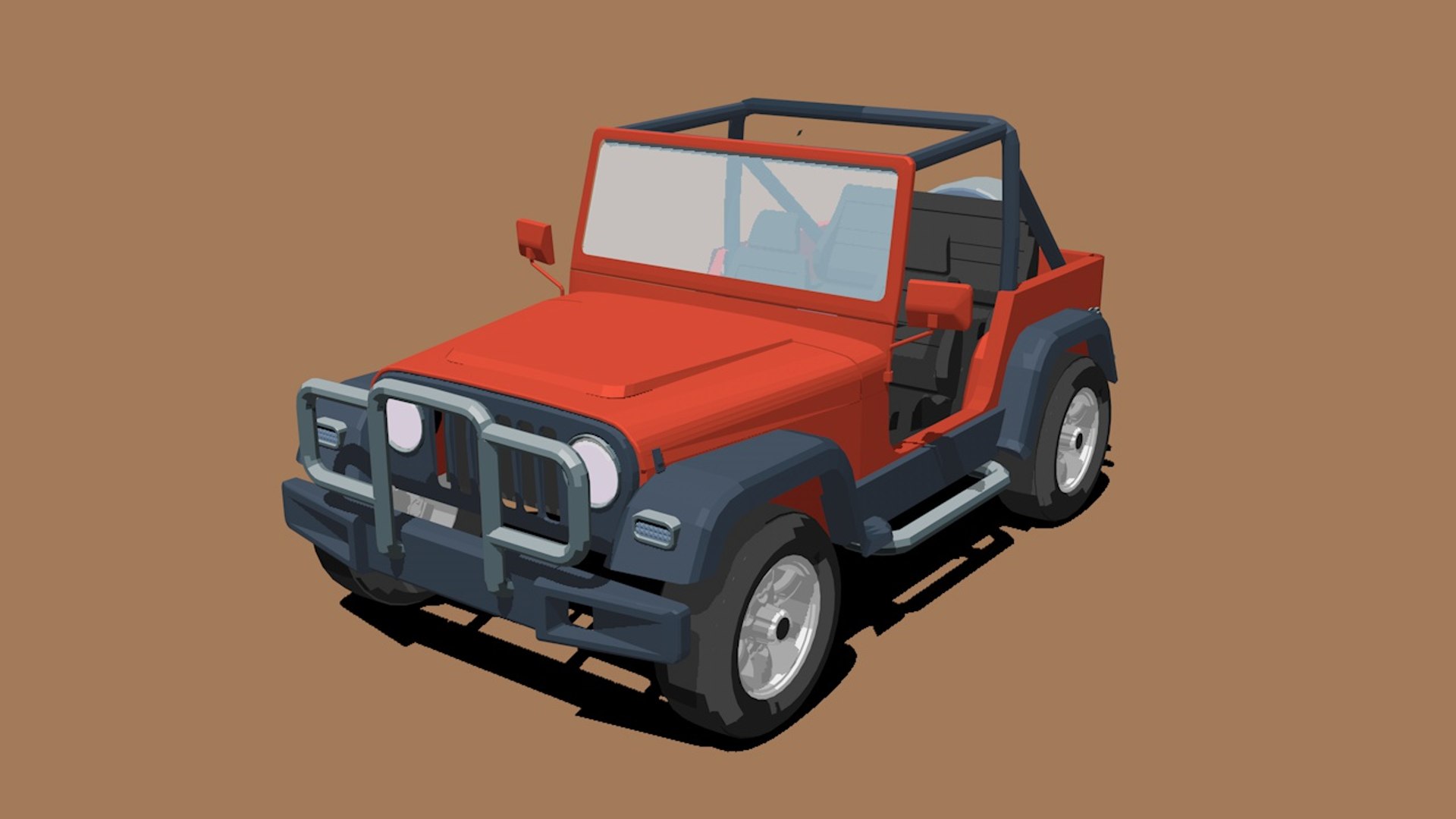 3D jeep wrangler model - TurboSquid 1295476