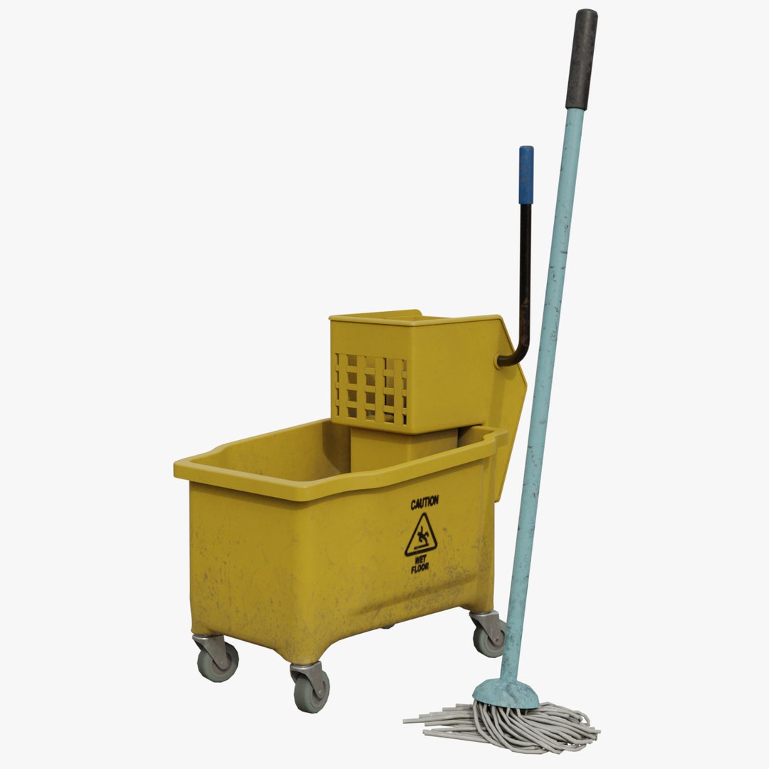 Mop Wringer 2B 3D - TurboSquid 2078832