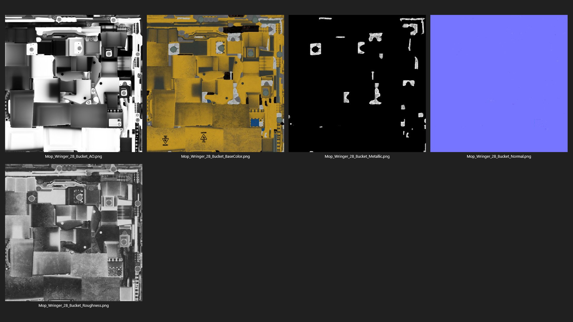 Mop Wringer 2B 3D - TurboSquid 2078832