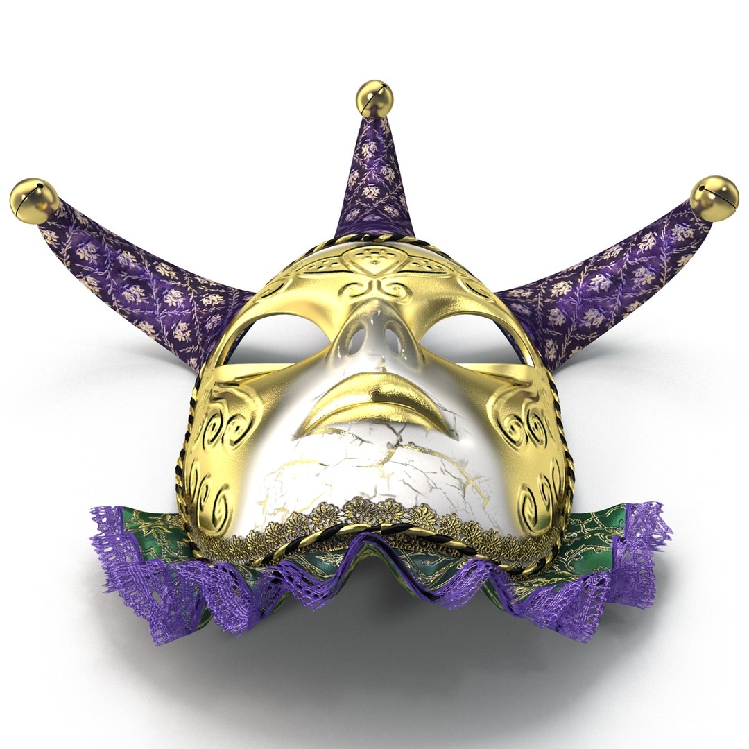 Carnival Mask 3d Model