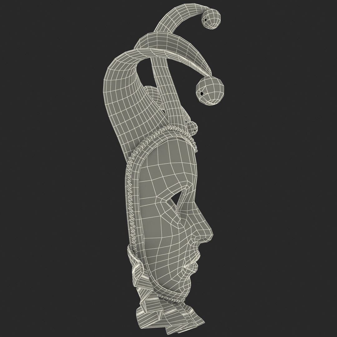 carnival mask 3d model