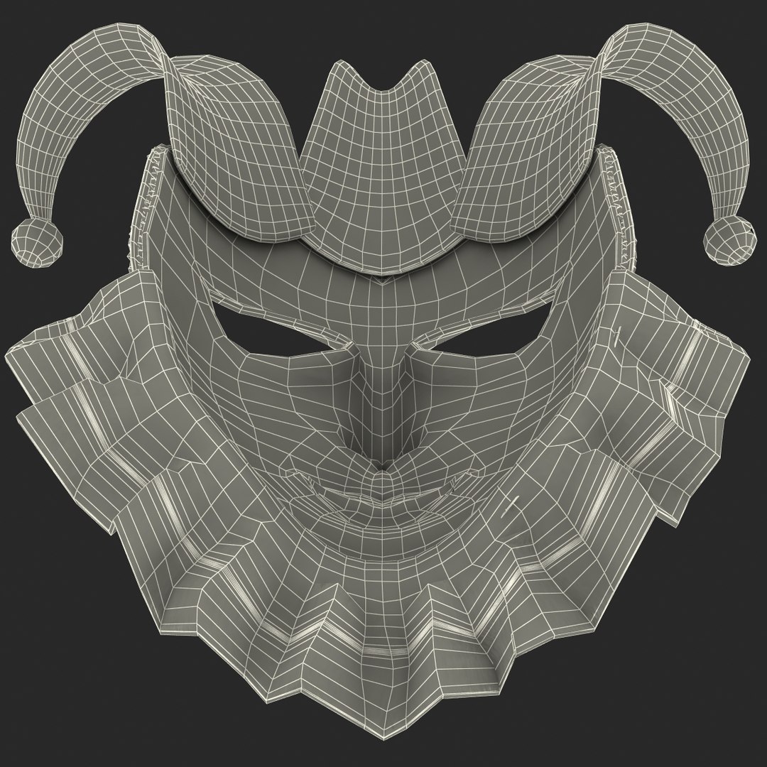 carnival mask 3d model