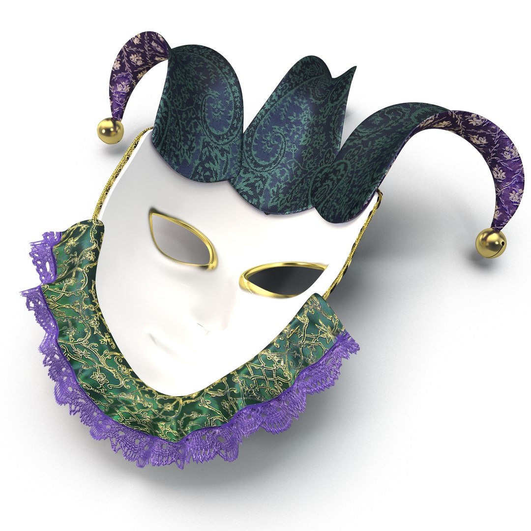 Carnival Mask 3d Model
