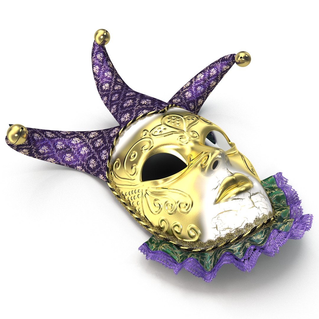 Carnival Mask 3d Model
