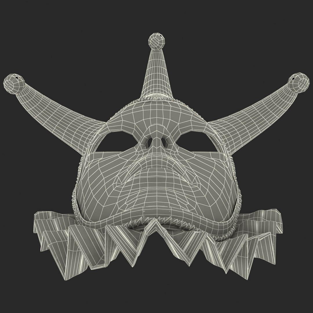 carnival mask 3d model