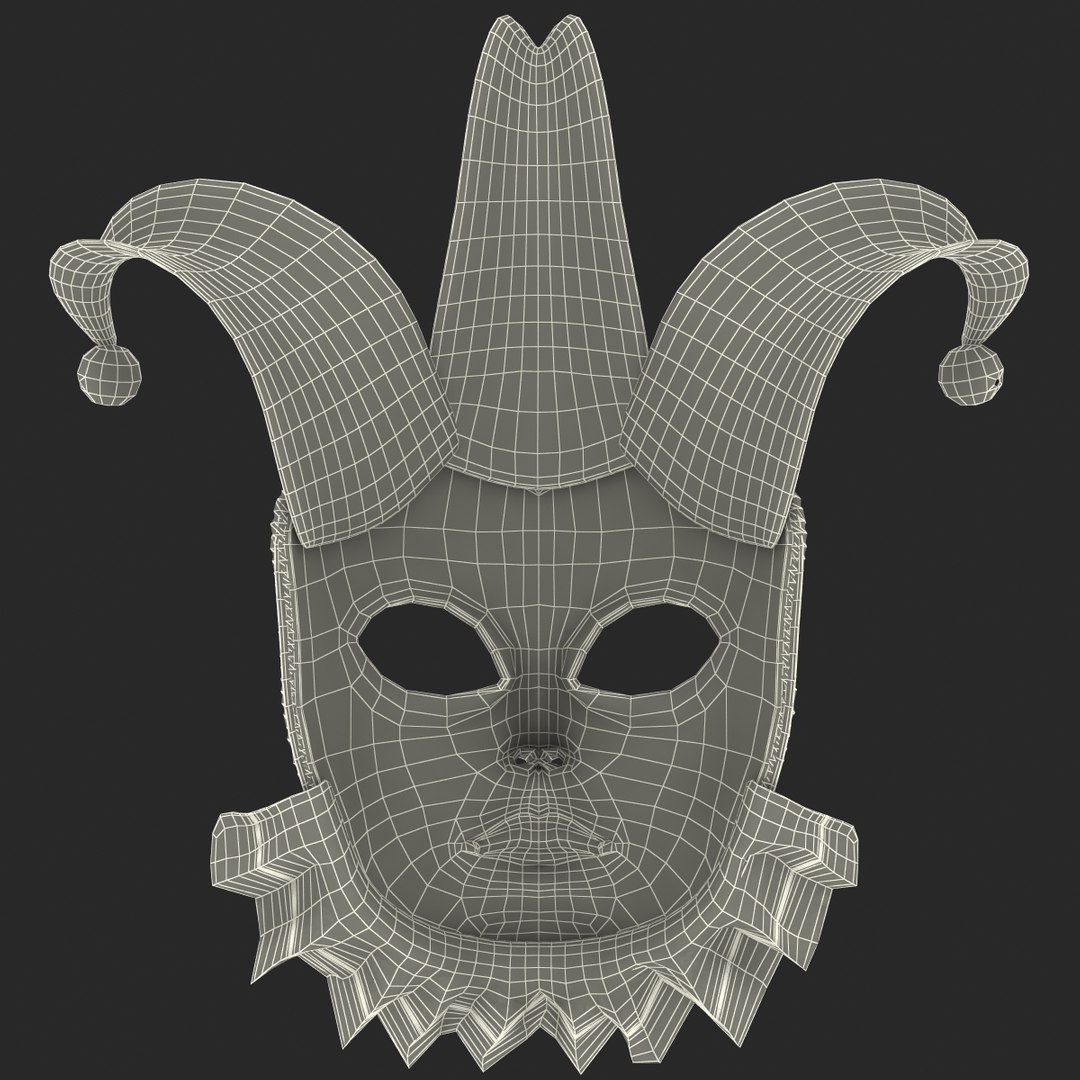 carnival mask 3d model