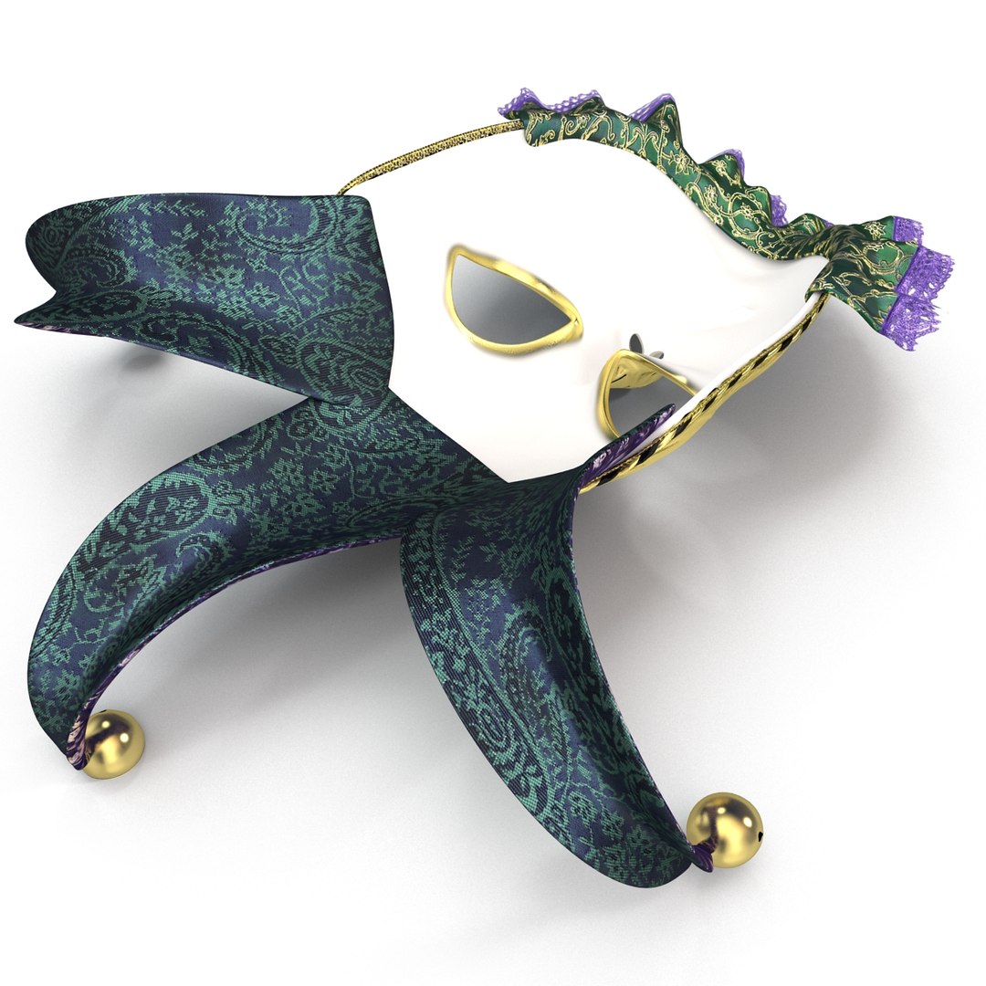 Carnival Mask 3d Model