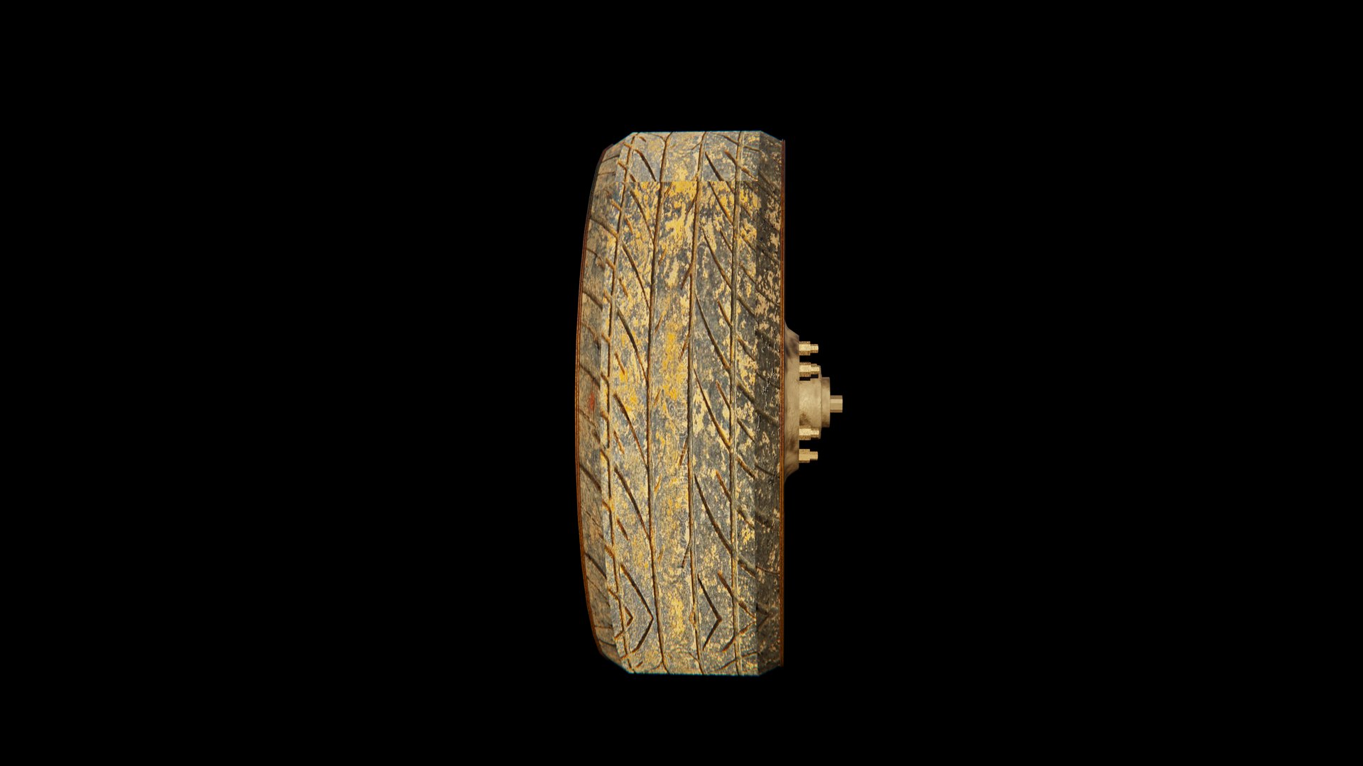 3D Model Old Wheel - TurboSquid 2050379