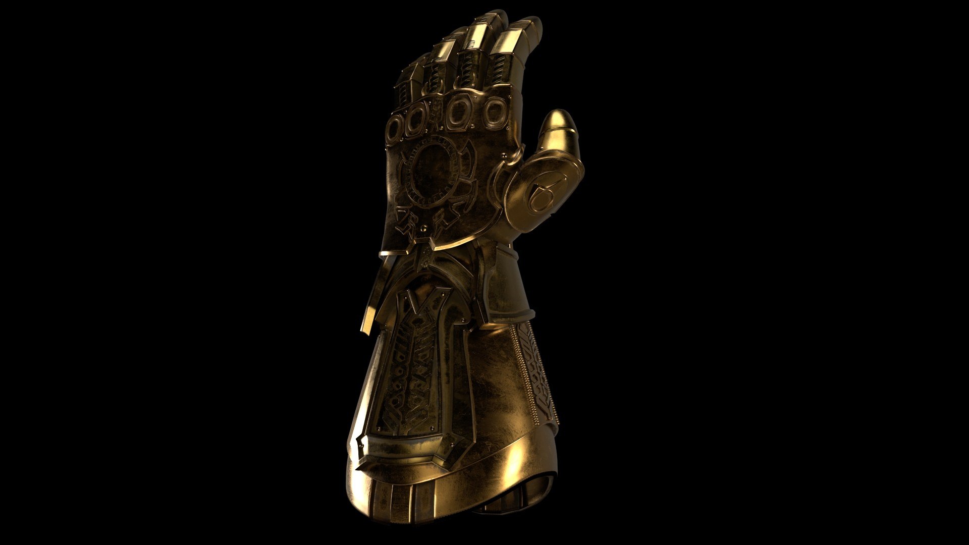 3D Infinity Gauntlet Model - TurboSquid 1786924