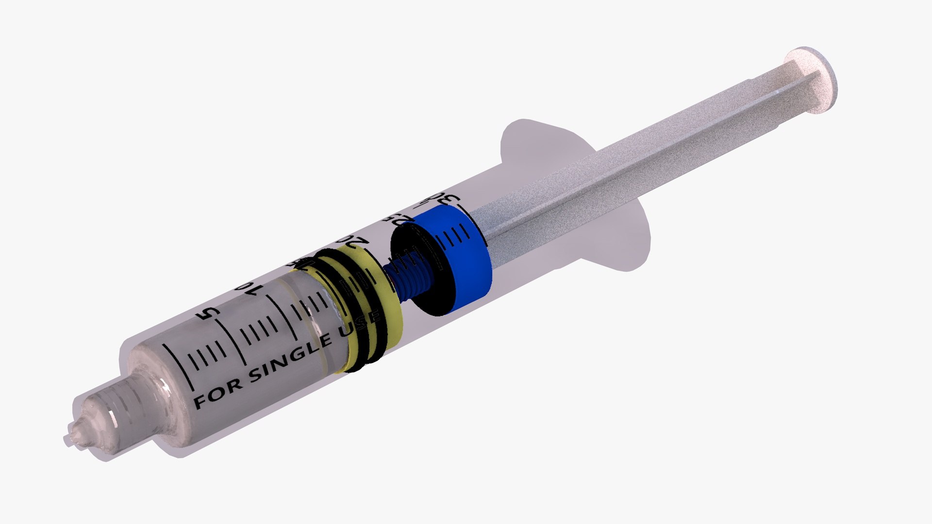 3D Syringe - TurboSquid 2106626