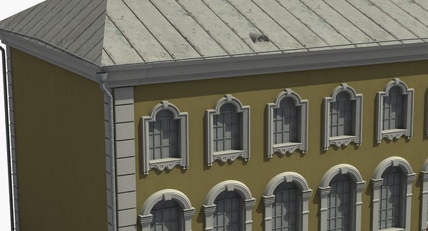3D model 18 centry building - TurboSquid 1317610