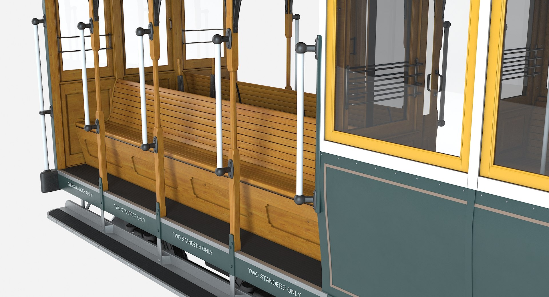 3d Model Cable Car