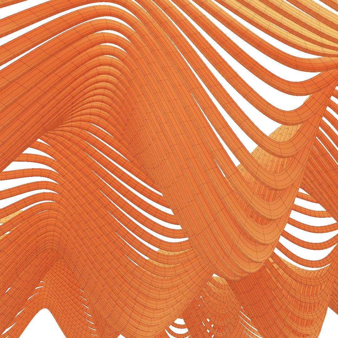 Parametric Wood Ceiling 3D Model - TurboSquid 1487842