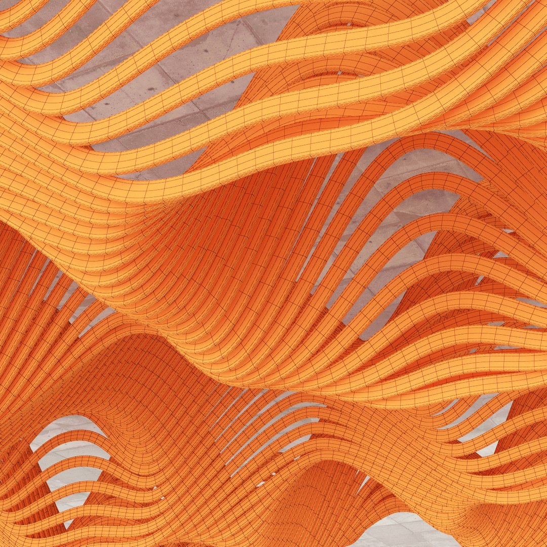 Parametric Wood Ceiling 3D Model - TurboSquid 1487842