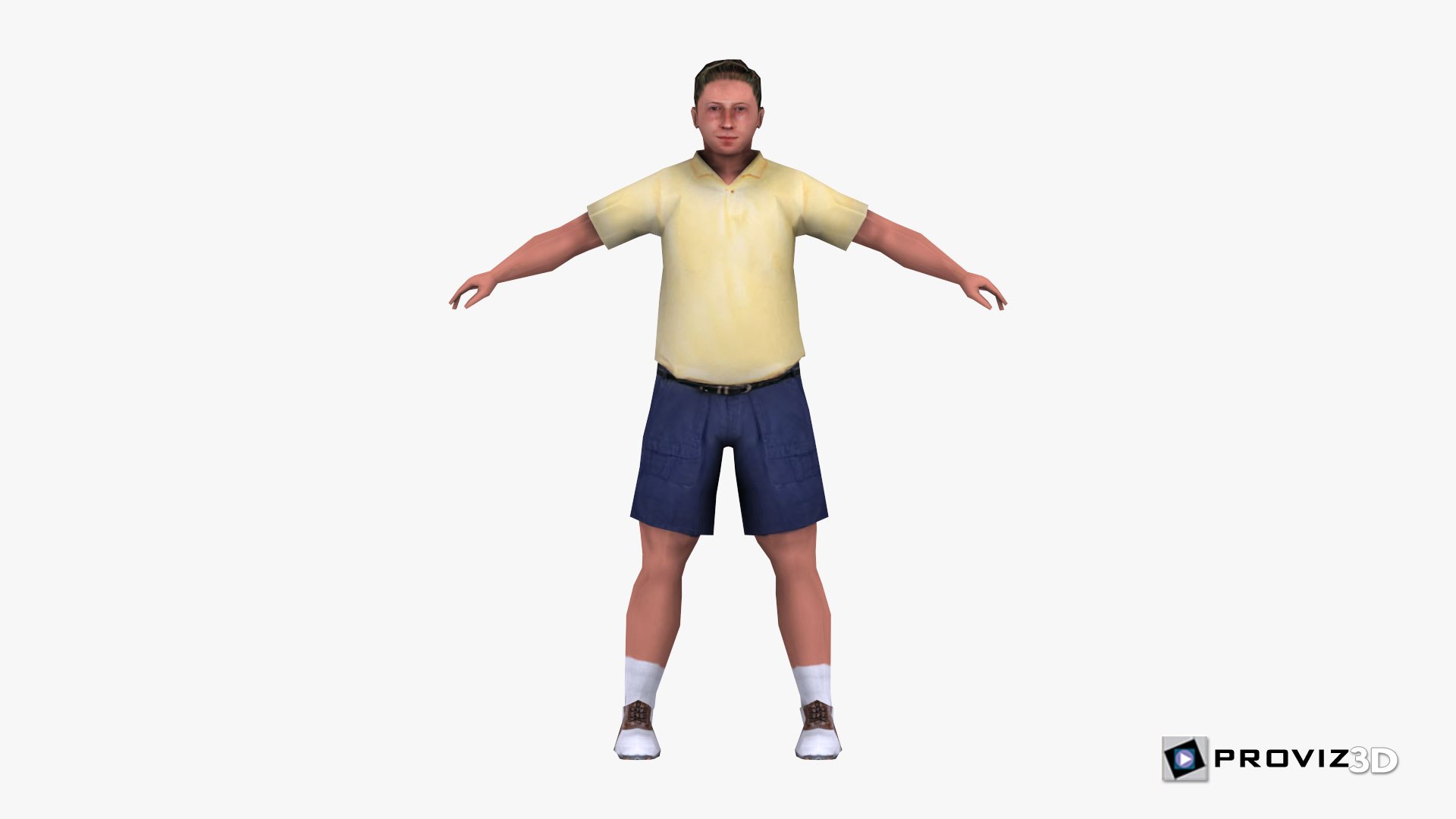 People: Sports People 3d Model