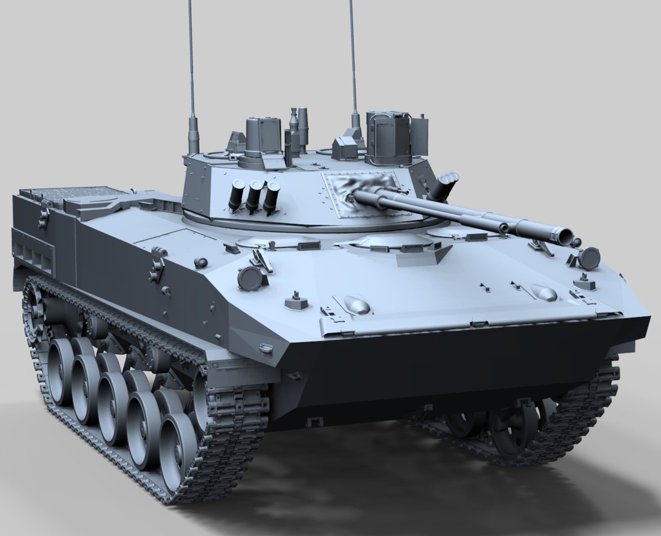 Modern Bmd-4m Sadovnik Infantry 3d Max