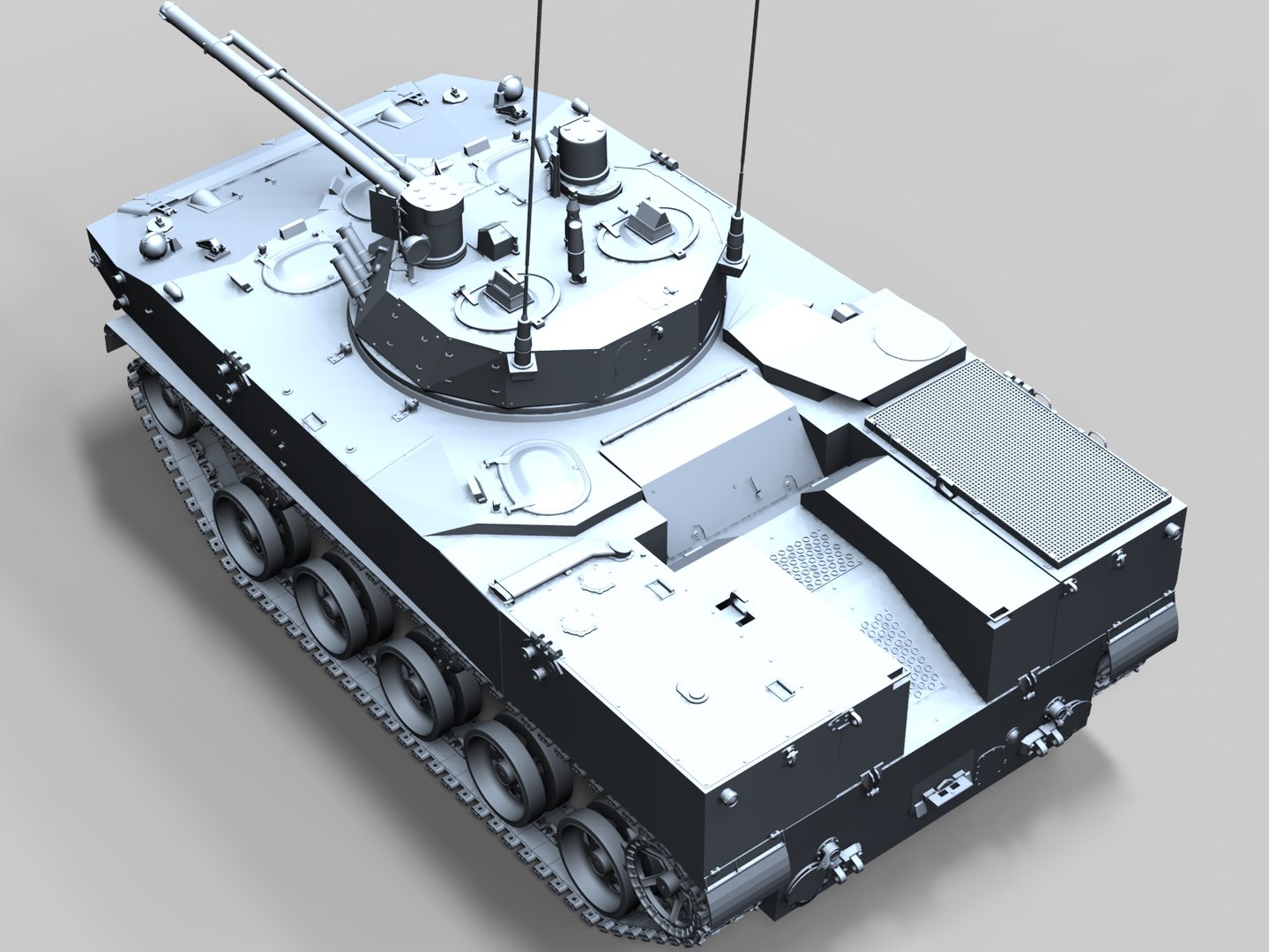 Modern Bmd-4m Sadovnik Infantry 3d Max