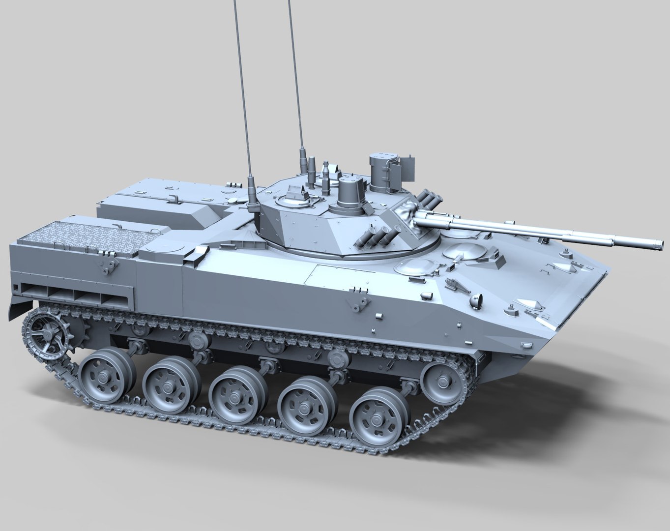 modern bmd-4m sadovnik infantry 3d max