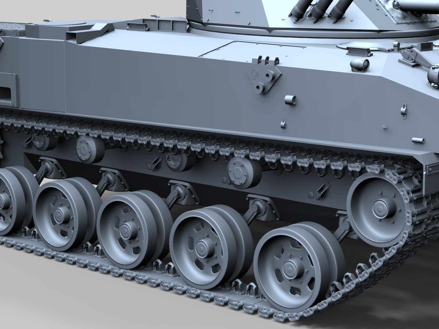 Modern Bmd-4m Sadovnik Infantry 3d Max