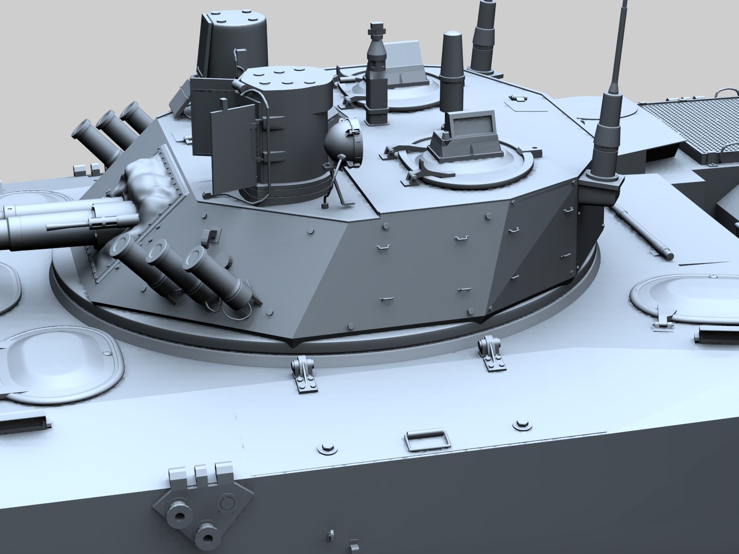 Modern Bmd-4m Sadovnik Infantry 3d Max