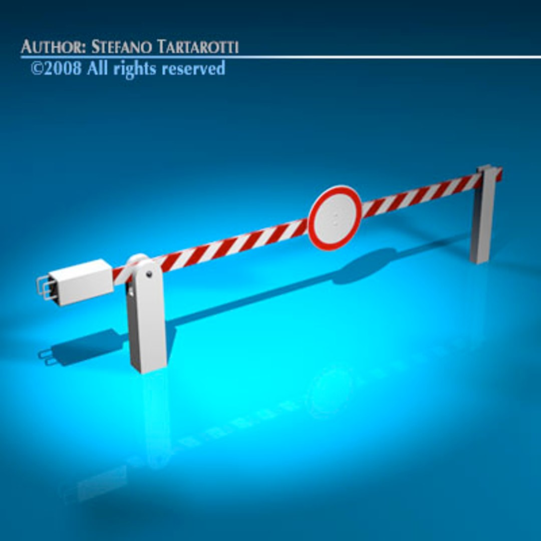 Boundary Automatic Barrier 3d C4d