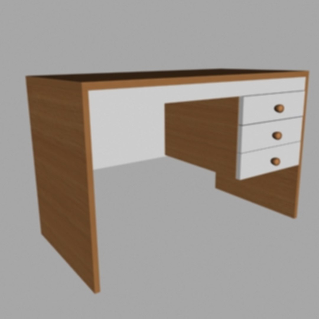 3d model desk