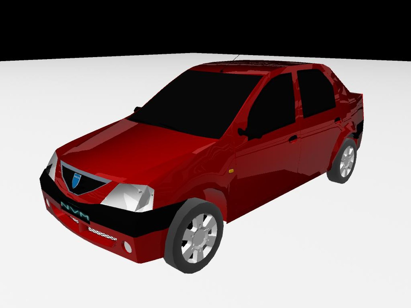 Dacia Logan 3d Model