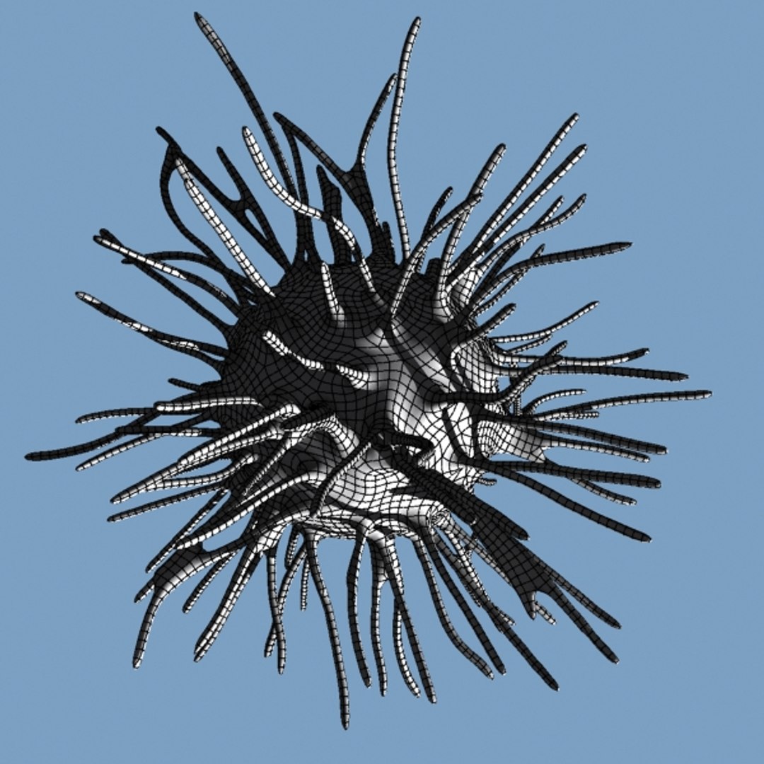 Retrovirus 3d Model