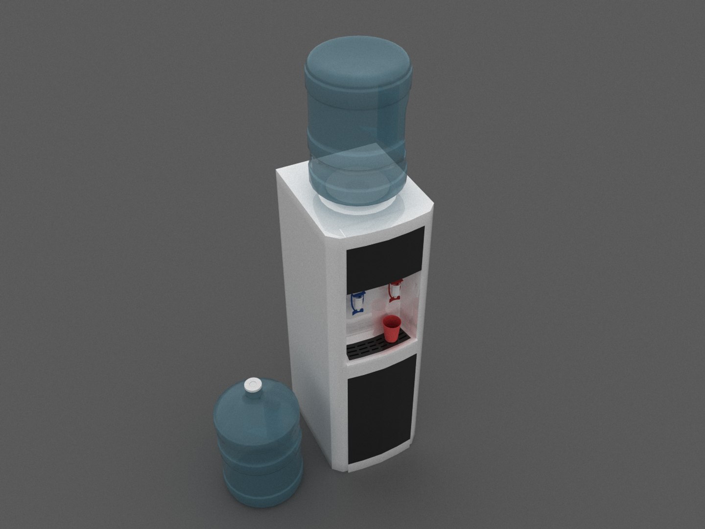 Water Cooler Model - TurboSquid 1321651