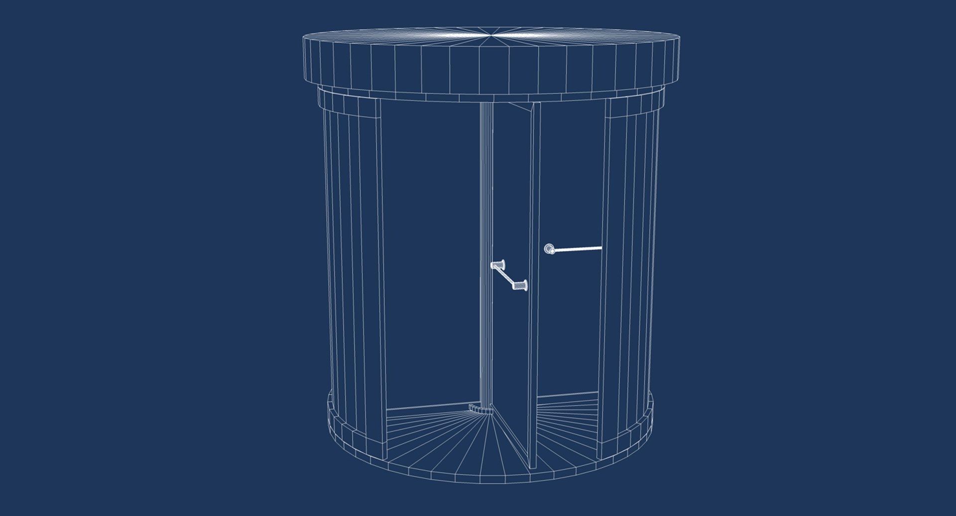 Revolving Door 3D Model - TurboSquid 1160450